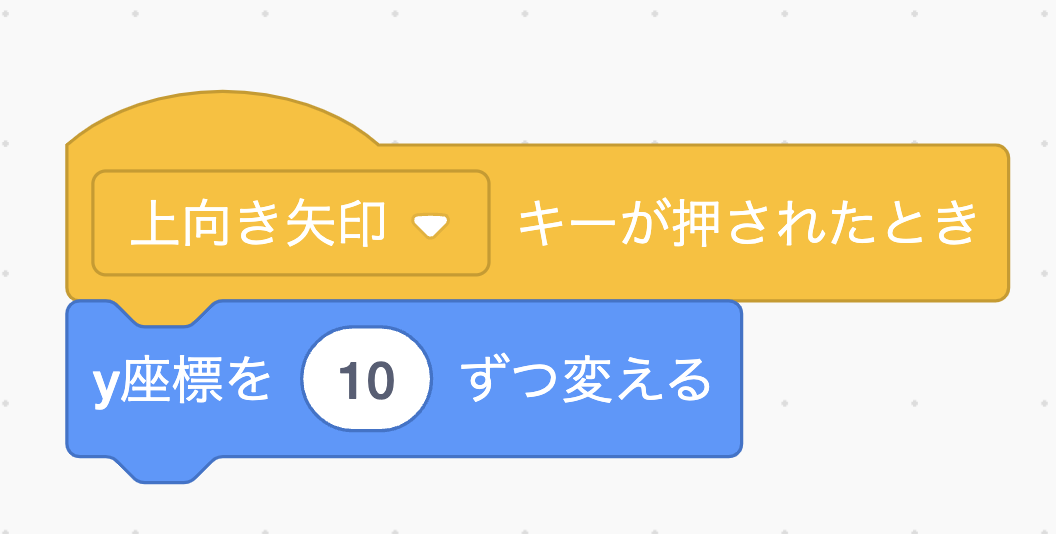 矢印キーでスプライトを動かす | SPL-Projects